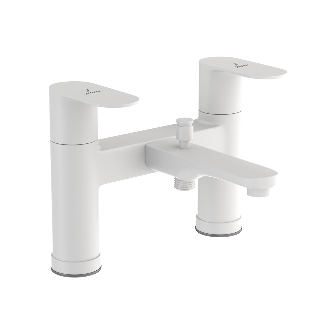 Opal Prime White H Type Bath + Hand Shower Mixer in 대한민국 l 자쿠아