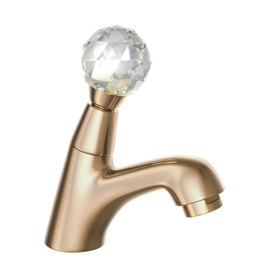 Rendezvous Gold Finish 1/2 Inch Crystal Basin Tap in 대한민국 l 자쿠아
